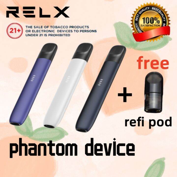（with free refi pod）Rel x、Relix、Rlex Infinity、 Essential、 Phantom ...