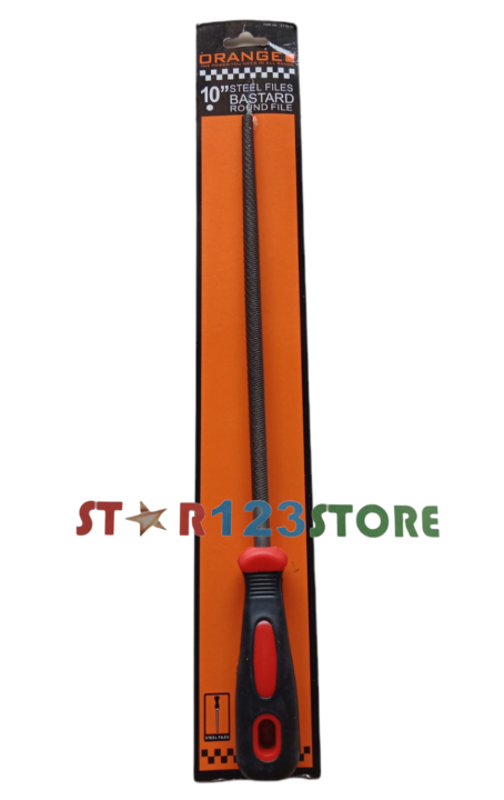 Orange Kikir Besi Bulat 10" Inch 250 mm Full Round Files | Lazada Indonesia