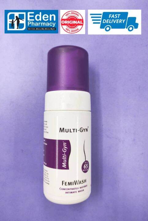 Multi-Gyn Femiwash Concentrated Natural Intimate Wash , multigyn ( 100ml ) | Lazada