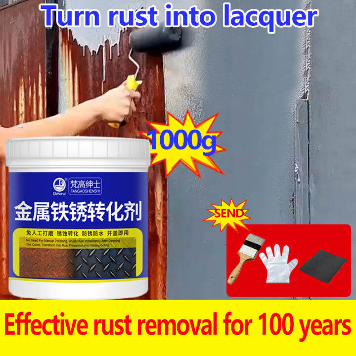 Anti Rust Paint for metal 1000g rust remover primer paint for metal ...
