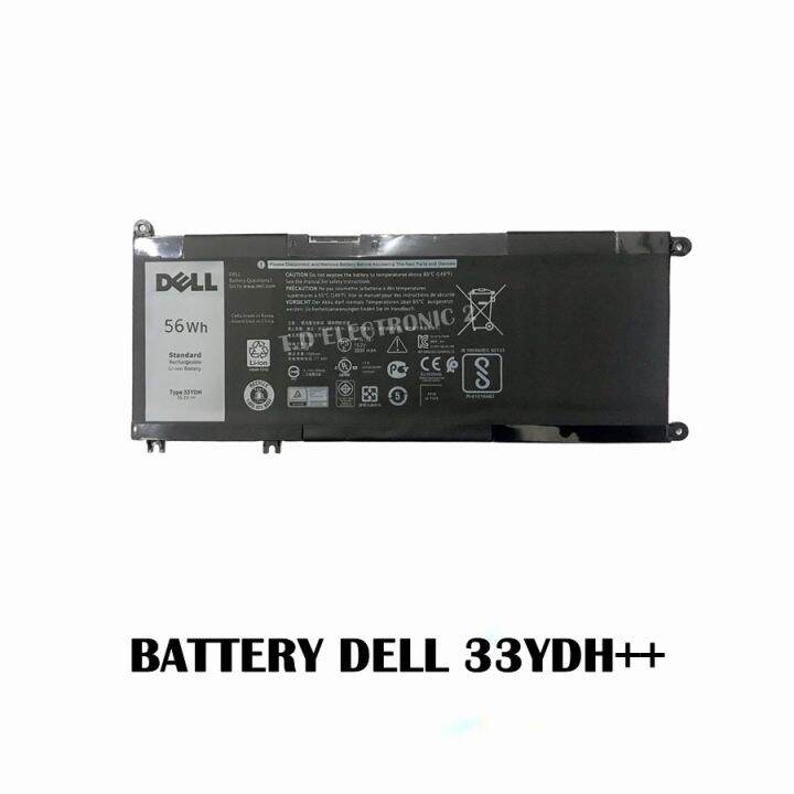 BATTERY DELL 33YDH++ Dell Inspiron 17 7778 7779 PVHT1 / แบตเตอรี่โน๊ต ...