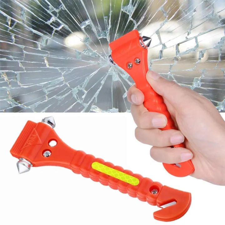Emergency Mini Safety Hammer Car Escape Tool Car Window Glass Breaker ...