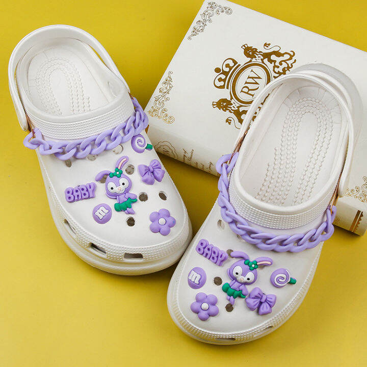Sanrio StellaLou Cinnamoroll Cartoon Crocs Jibbitz Charms Shoes ...