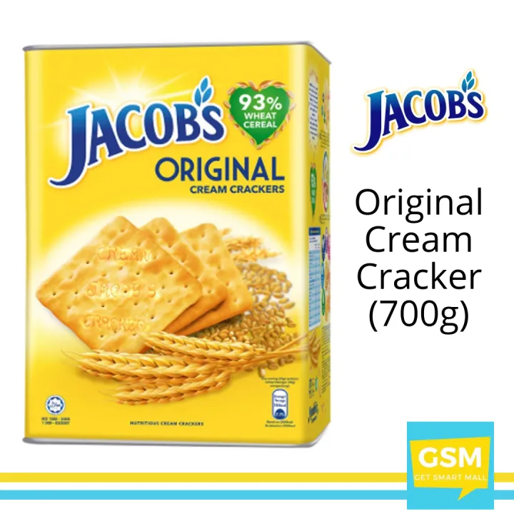 Jacob's Original Cream Cracker Tin (700g) -EXP:12/21 | Lazada