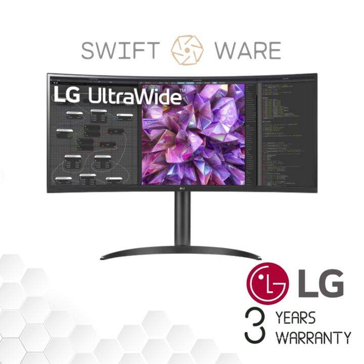LG Curved UltraWide™ 34 Inch QHD IPS Display Monitor 34WQ75C-B | Lazada PH