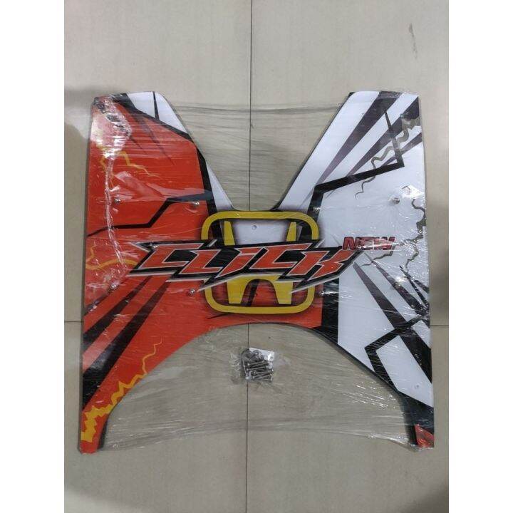Honda Click V2 Matting [ HERO ] Design Footboard w/ Stainless Screw ...