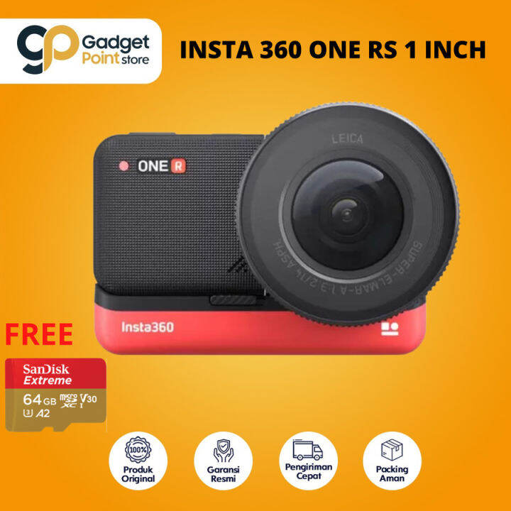 Camera Insta 360 Insta360 ONE R 1 Inch Edition | Lazada Indonesia
