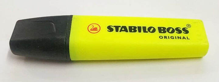 ORIGINAL STABILO BOSS HIGHLIGHTERS ( YELLOW ) HIGH LIGHTERS | Lazada PH