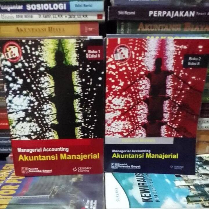 Akuntansi Manajerial edisi 8 buku 1 dan buku 2 by Hansen Mowen | Lazada Indonesia