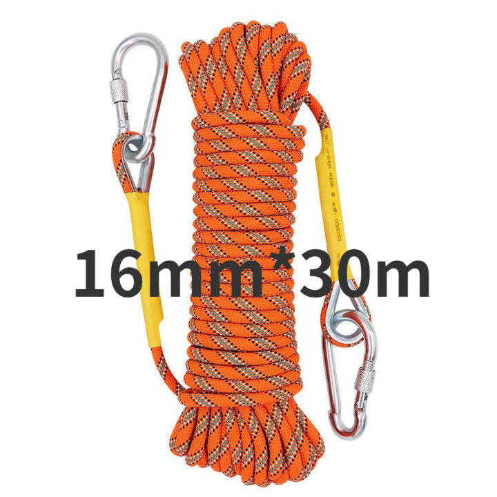 16mm static rope /Nylon rope/ climbing rope, escape rope / safety rope, fire rescue rope ...