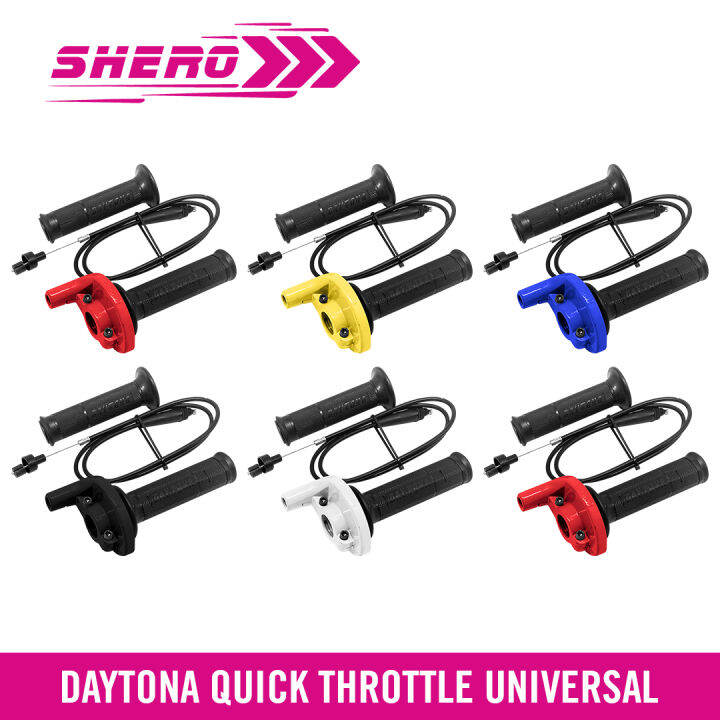Daytona Quick Throttle with Cable & Handle Grip Universal Made in ...