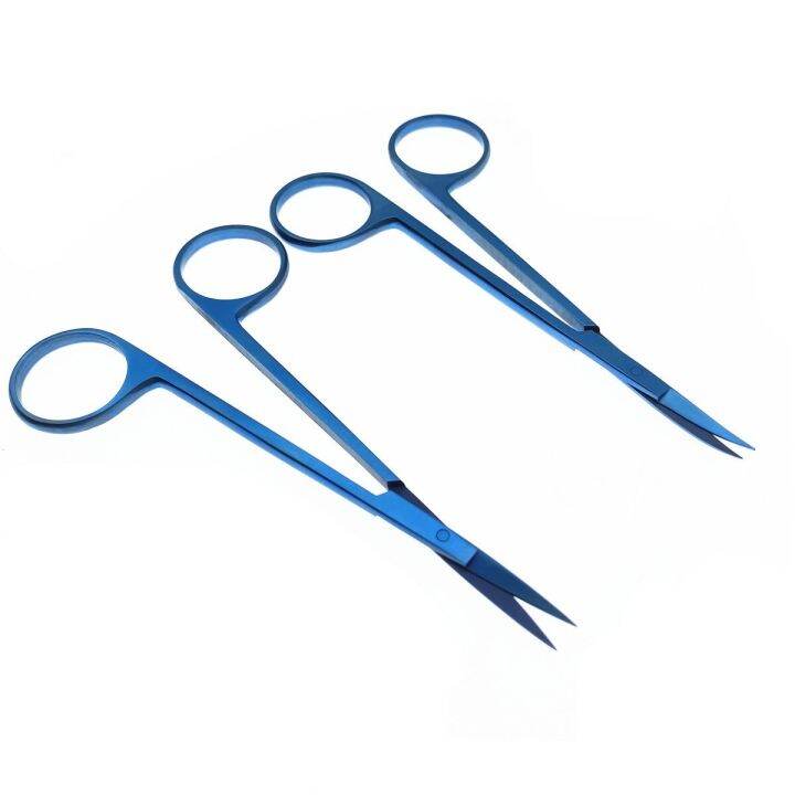 Ophthalmic Iris Scissors Double Eyelid Scissors Titanium Ophthalmic ...