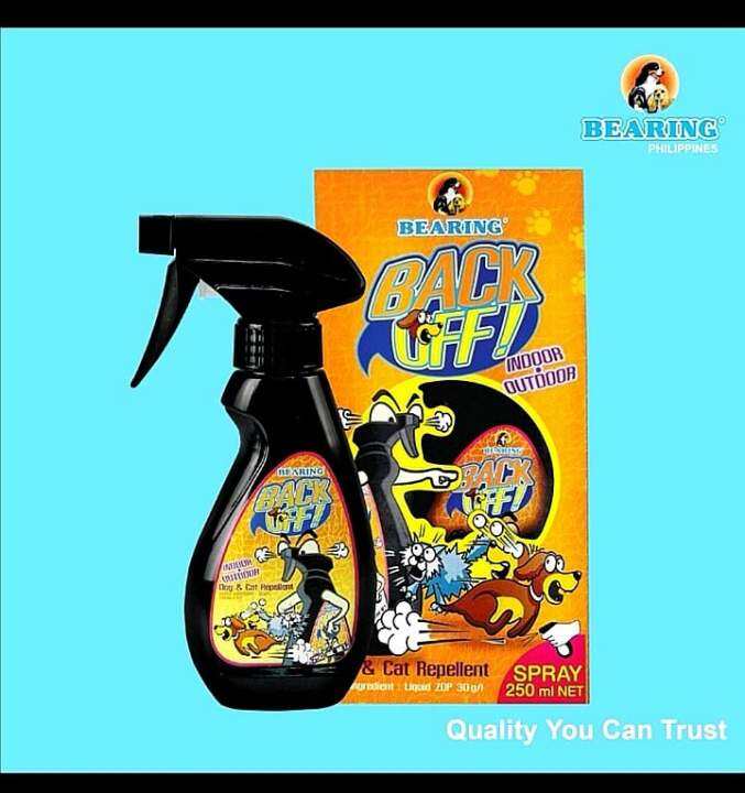 Bearing: Back Off! Dog & Cat Repellent Spray (250ml) | Lazada PH