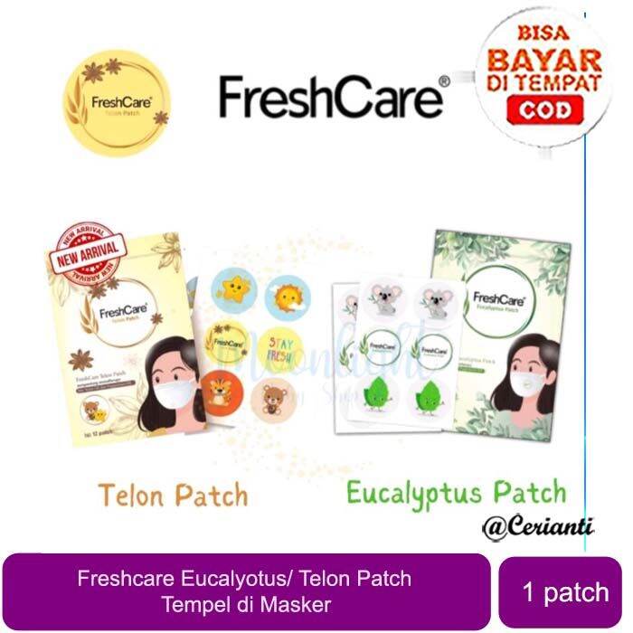 12 patch Freshcare Eucalyptus Patch isi 12 Patch Fresh Care | Stiker ...