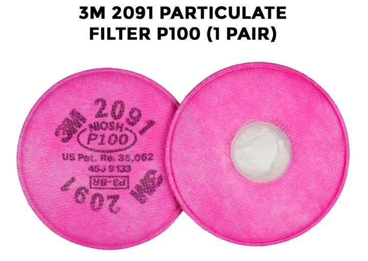 3M 2091 PARTICULATE FILTER P100 | Lazada PH