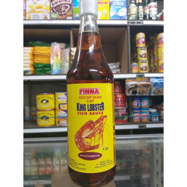 Finna Kecap Ikan Cap King Lobster 700 ml Fish Sauce Botol Murah ...