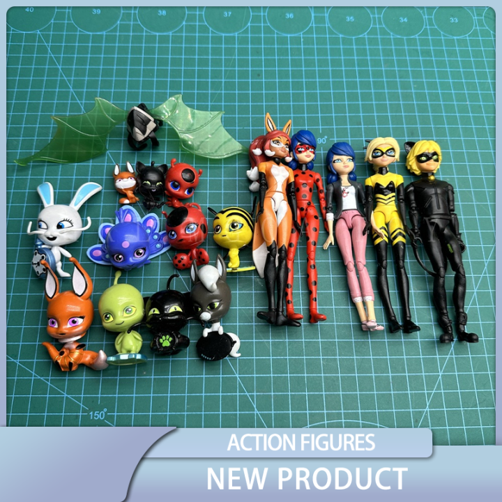 Miraculous Ladybug Cat Noir Rena Rouge Carapace Queen Bee Anime Action ...