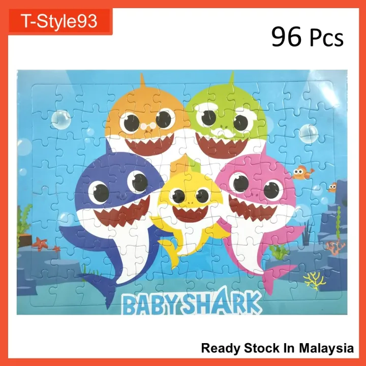Baby Shark Puzzle B 96pcs For Kids Learning | Lazada