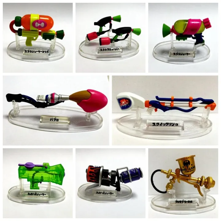 HOT Game Splatoon Buki Collection 2 /Mini Weapon Display Figure With ...
