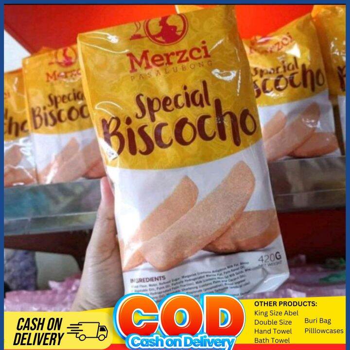 Biscocho 200grams Merzi Bongbong Biscocho Bacolod Pasalubong Tostado ...