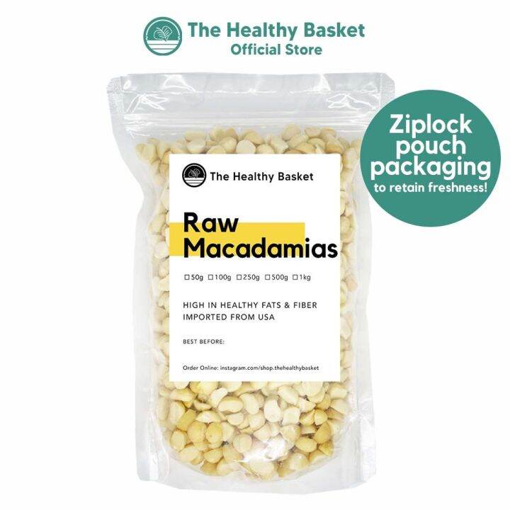 Raw Macadamia Nuts (250g 500g 1kg) | Lazada PH
