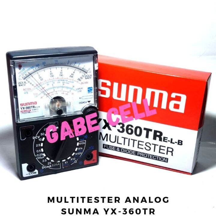 MULTITESTER ANALOG SUNMA YX-360TR ALAT SERVIS | Lazada Indonesia