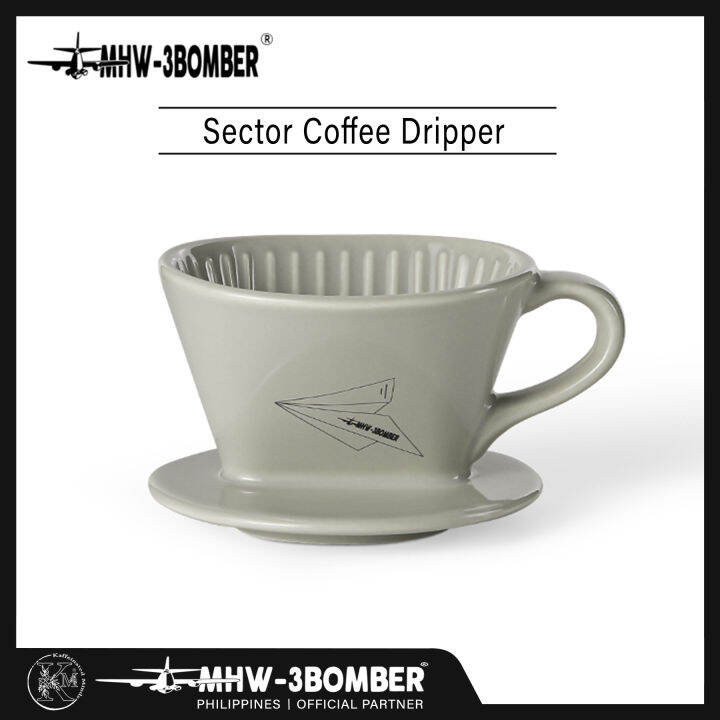 MHW-3BOMBER Sector Coffee Dripper Ceramic Pour Over Dripper | Lazada PH