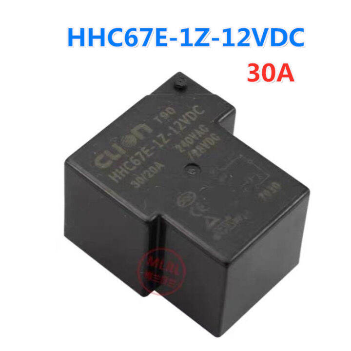 รีเลย์6ขา HHC67E-1Z-12VDC 12V 30A T90,แบบดั้งเดิมจำนวน1ชิ้น | Lazada.co.th