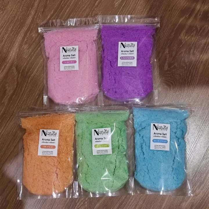 Natural Sense Bath Spa Salt ดอกเกลือสปา แช่ตัว แช่เท้า ขัดเท้า ขัดตัว ...