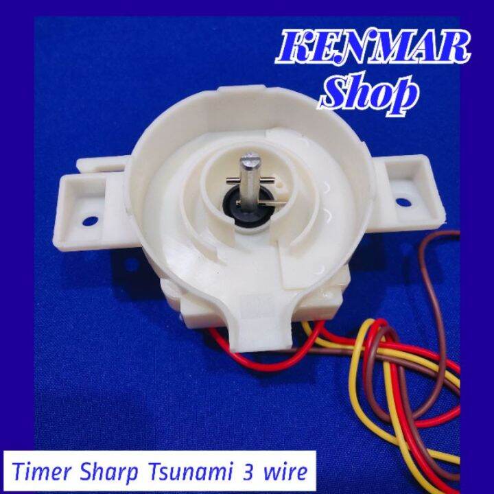 ♜WASHING MACHINE TIMER SHARP GIGA WASH TSUNAMI 3 WIRE | Lazada PH