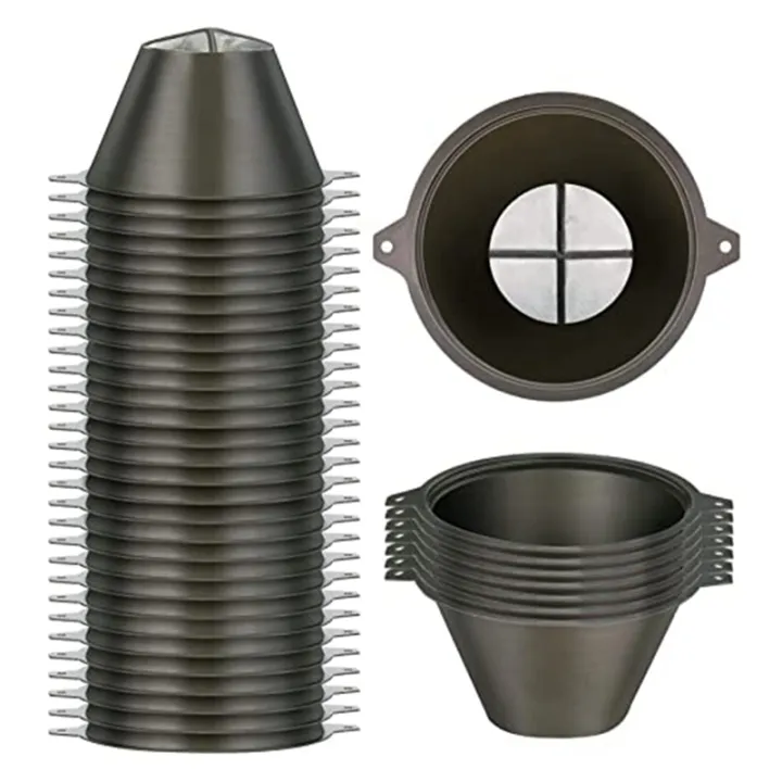 30 Pcs Paint Filter 100 mm Plastic Paint Strainer with Fine Nylon Mesh ...