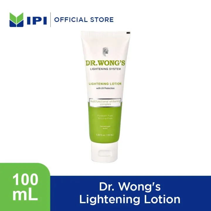 Kzxd Dr. Wong's Lightening Lotion 100 | Lazada PH