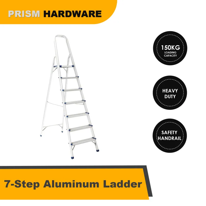 7-Step Aluminum Ladder AL7 | Lazada PH 7-Step Aluminum Ladder AL7 | Lazada PH
