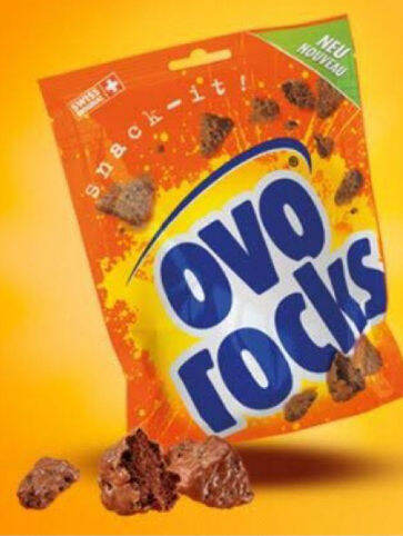 [พร้อมส่ง]OVOMALTINE ROCK OVO ROCKS Snack 120g "OVO Rocks" แท้จาก ...