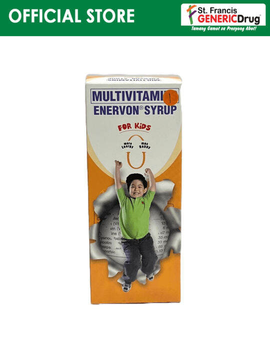 Enervon® Syrup for Kids 120 mL | Lazada PH
