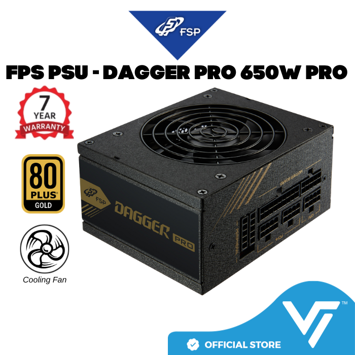 FSP DAGGER PRO 650W 80+ GOLD SFX PSU FULL MODULAR (SDA2-650) Power ...