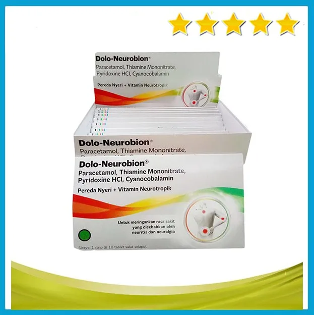 Dolo Neurobion Perlembar Isi 10 Tab | Obat Nyeri Sendi Karena Neuritis ...