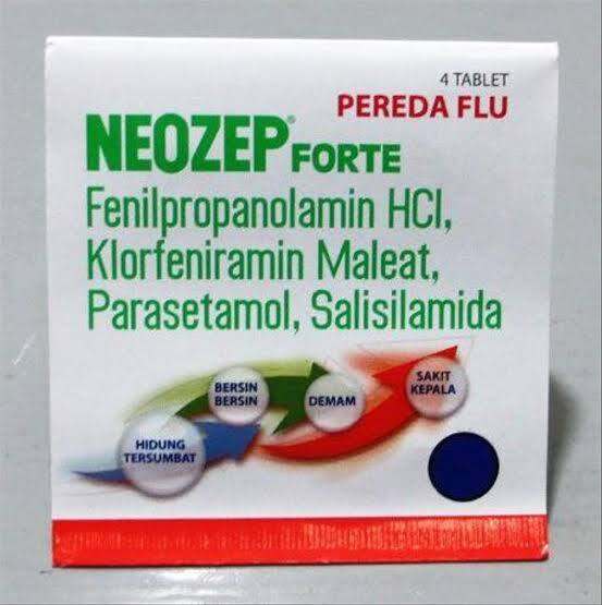 3 STRIP NEOZEP FORTE TABLET STRIP 4'S - OBAT FLU BERSIN | Lazada Indonesia