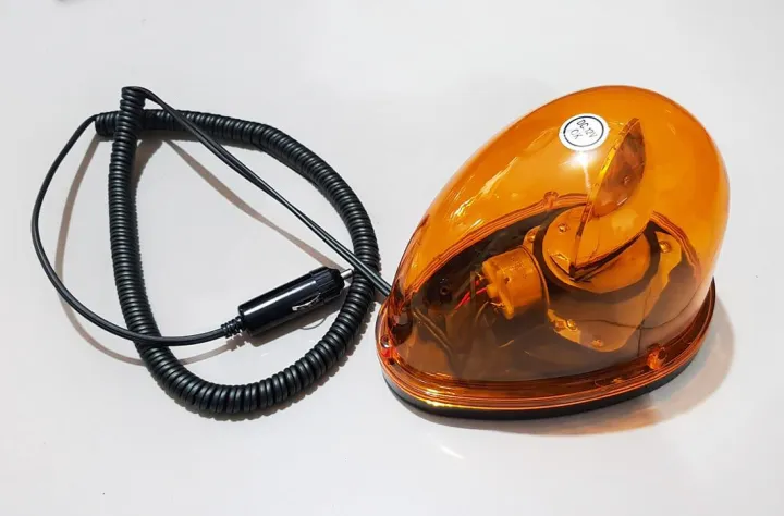 Amber Lens Portable Emergency Revolving Blinker Light 12 Volts | Lazada PH