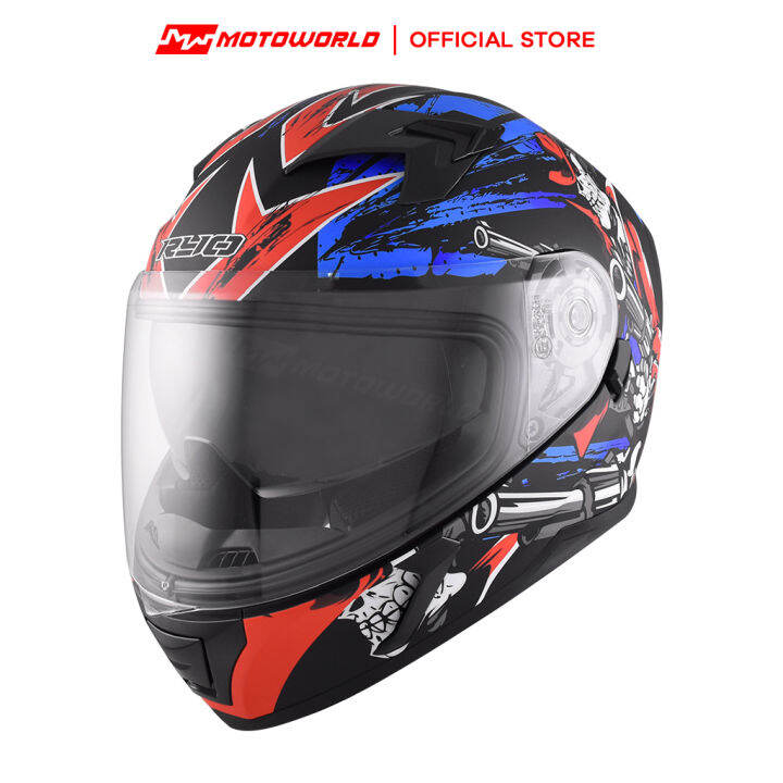RYO RF-3SV Gangster Full Face Helmet | Lazada PH