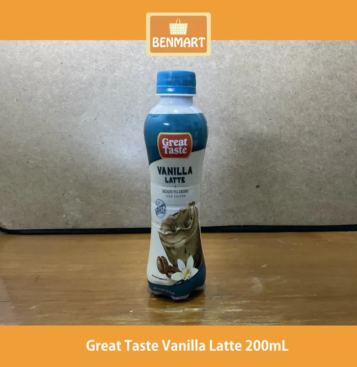 Great Taste Iced Coffee Vanilla Latte 200mL | Lazada PH