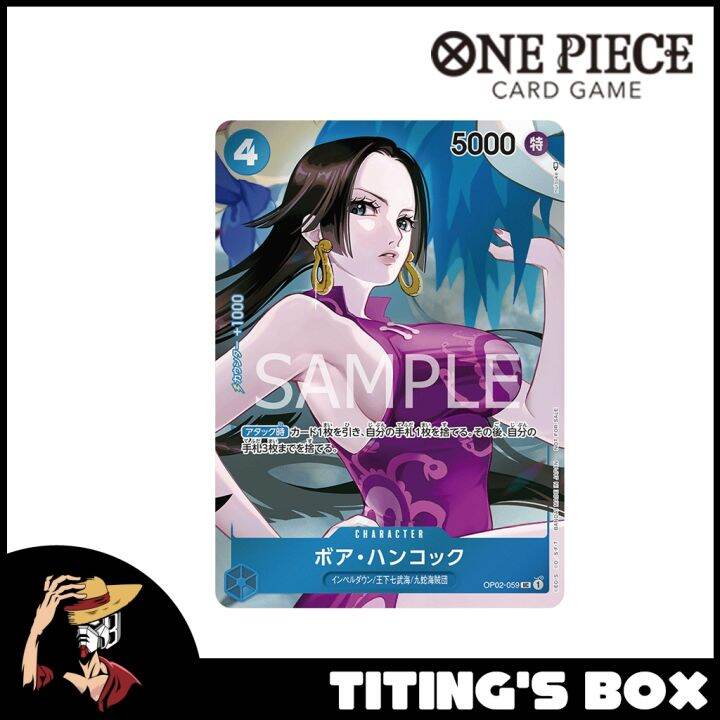 [JP] One Piece Card Game Boa Hancock OP02-059 Parallel | Lazada PH