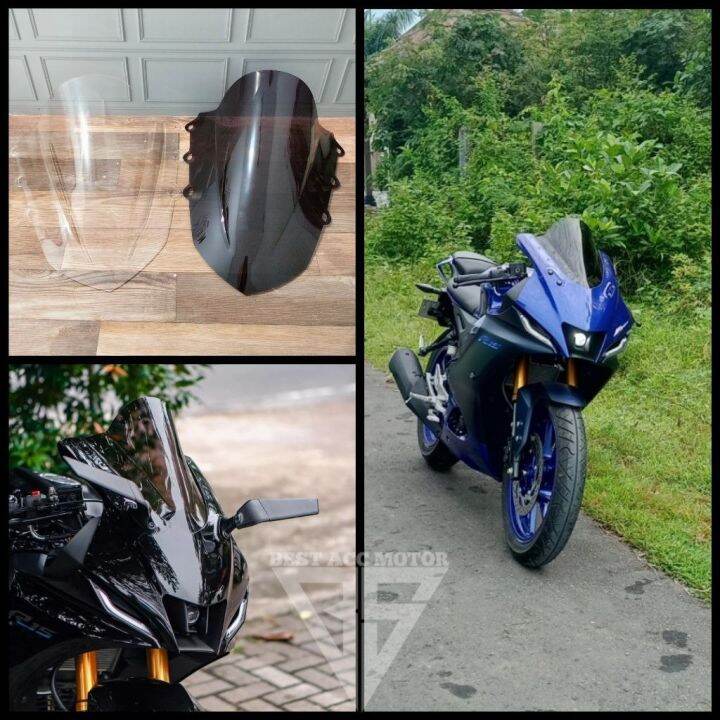 WINDSHIELD R15 V4 R15M VVA MODEL JENONG VISOR R15 M R15 V4 R15M ...