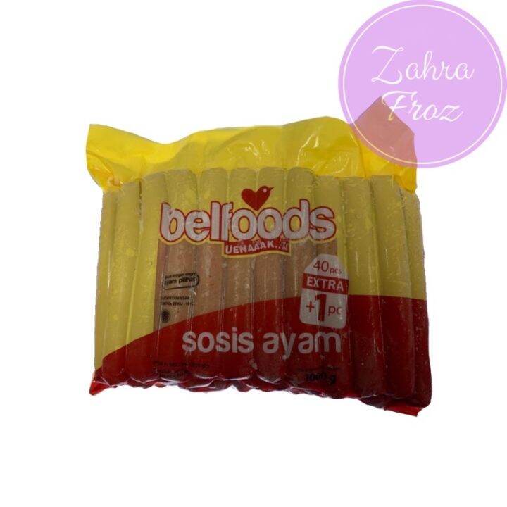 BELFOODS UENAK SOSIS AYAM 1 KG ISI 41 | Lazada Indonesia
