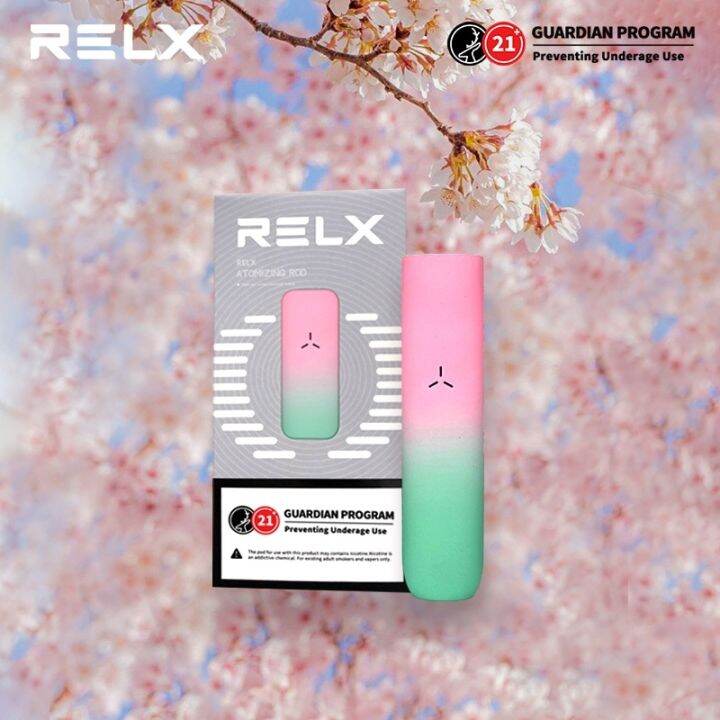Relx Device pod vape nadine sky blush | Lazada PH