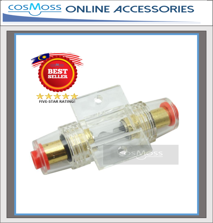 OEM 60A FUSE HOLDER BLOCK FOR CAR SUBWOOFER AUDIO IN LINE AMPLIFIER ...