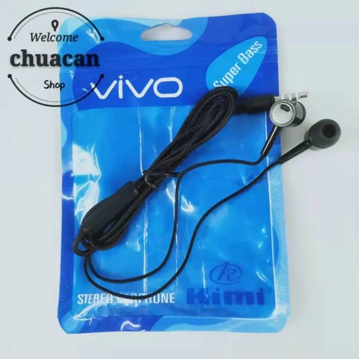MQ!Vivo Universal Headset With Mic Ordinary Stereo Fabric Earphone ...