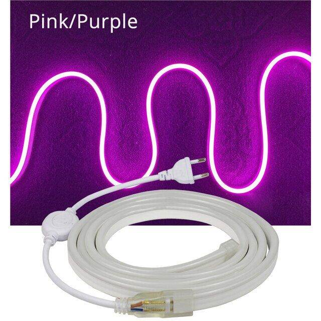 Paket Lampu Neon Flex 220v 1m 2m 3m 4m 5m Led Fleksibel Outdoor Bikin ...