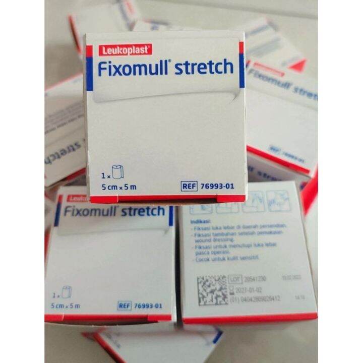 Fixomul Fixomull Stretch Plester Luka Putih 5 cm x 5 m | Lazada Indonesia