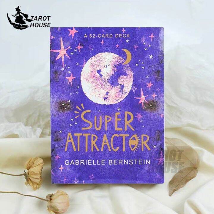 【COD】 Super Attractor Oracle Cards:A 52-Card English version Start Manifesting Limitless Tarot ...